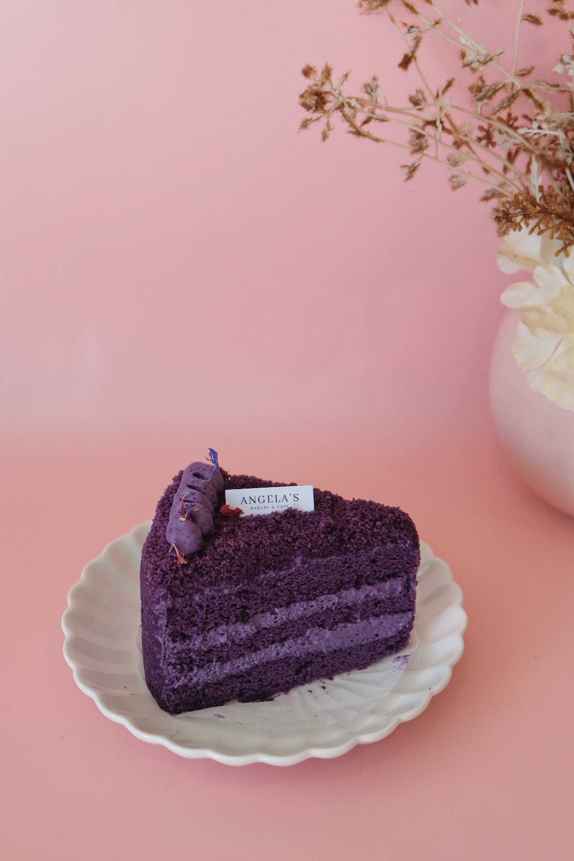 Ube Cake – Angela's Bakery