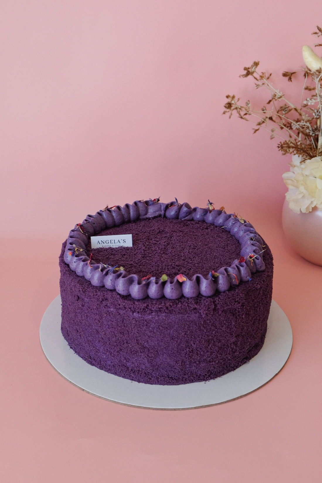 Ube Cake – Angela's Bakery
