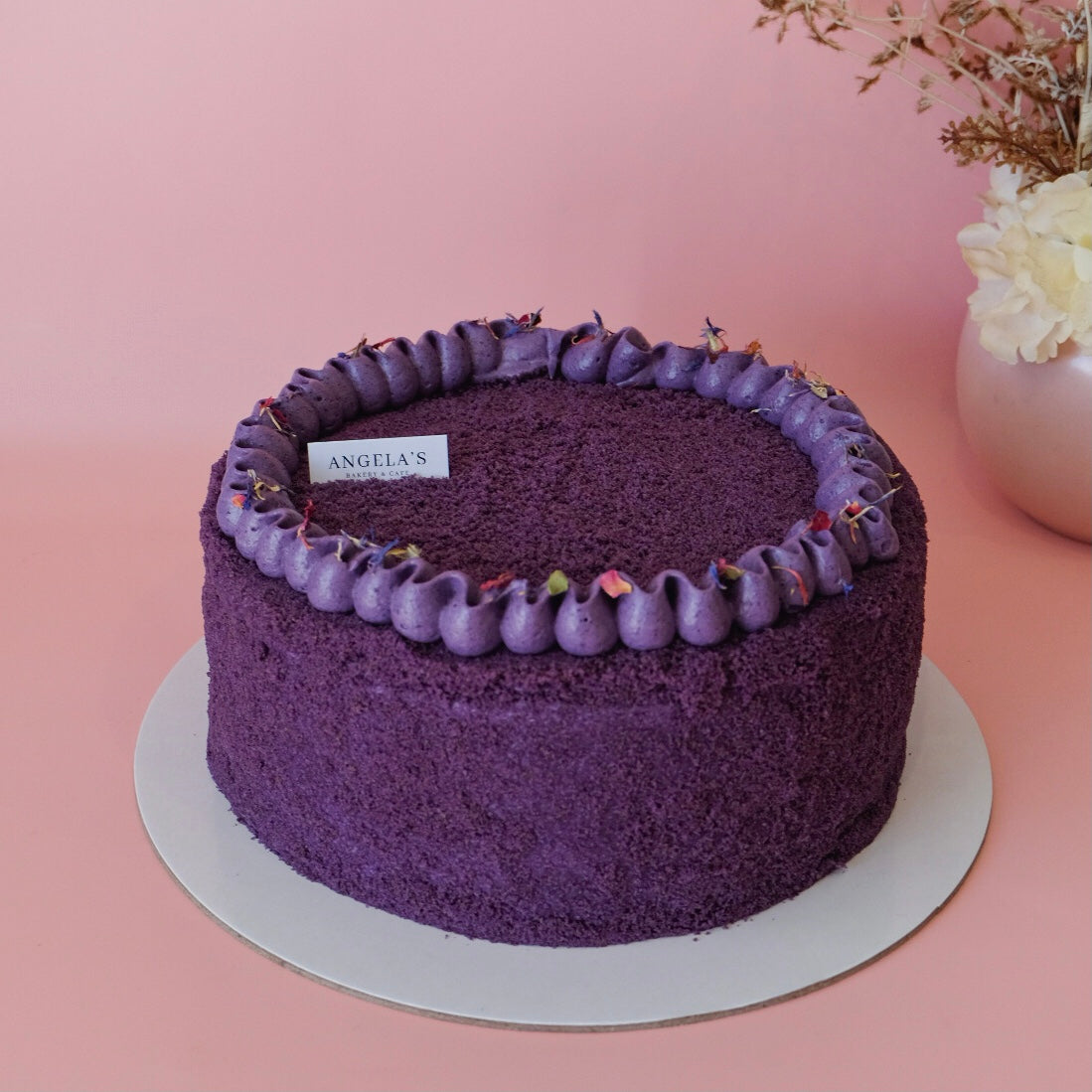 Ube Cake – Angela's Bakery