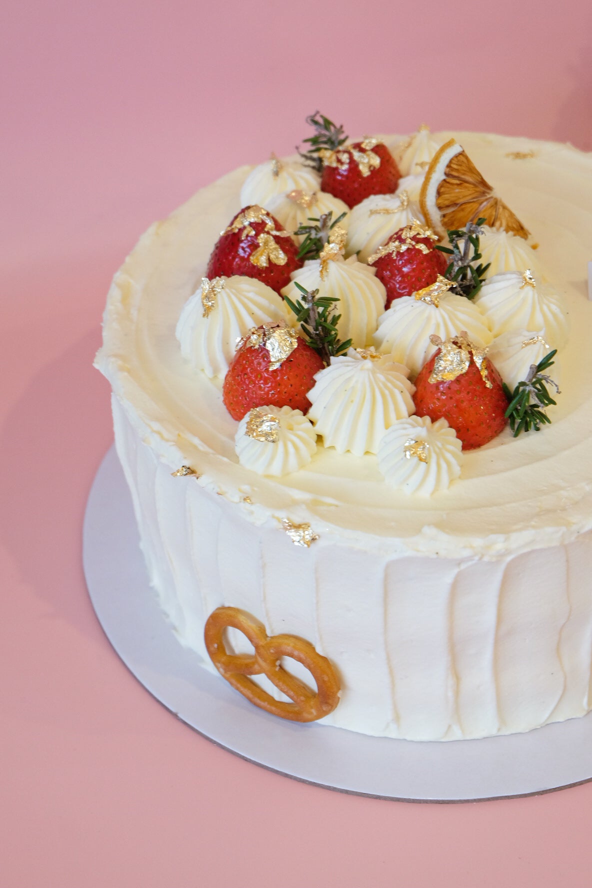 Strawberry Lychee Cake – Angela's Bakery