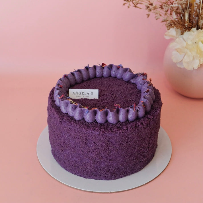 Ube Cake – Angela's Bakery
