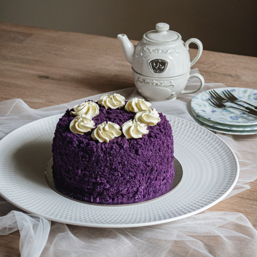 Ube Cake – Angela's Bakery