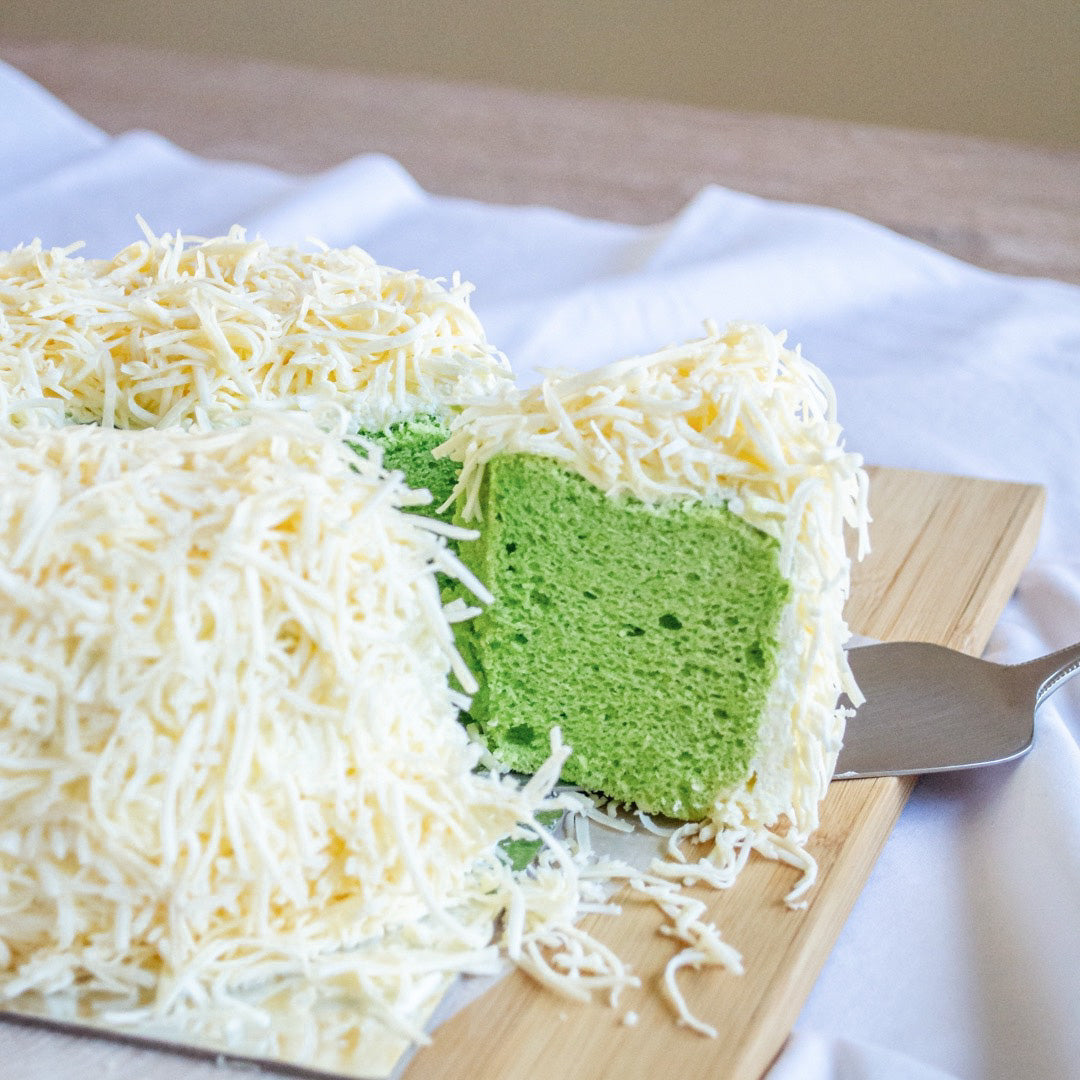 Pandan Cheese – Angela's Bakery